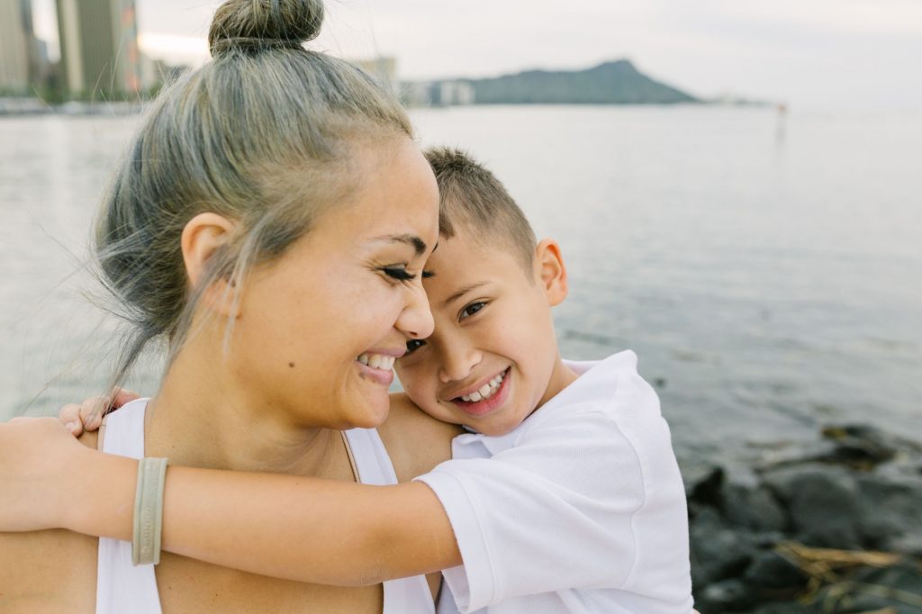 Waikiki Family Photographer and A Magic Island at Sunrise