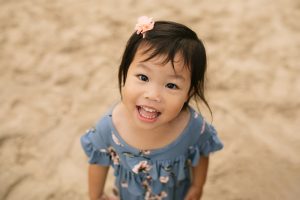 Kalama Beach Family Portraits | Celebrating One | Oahu Family Photos